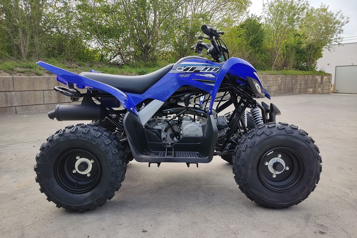 Service Régional - Yamaha YFM90R Racing Blue