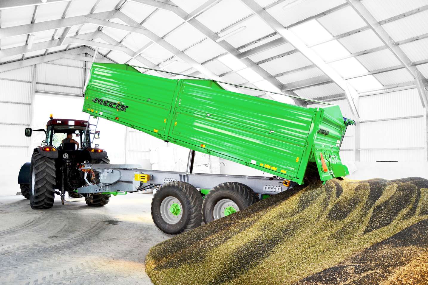 JOSKIN Delta-CAP dropside tipping trailers