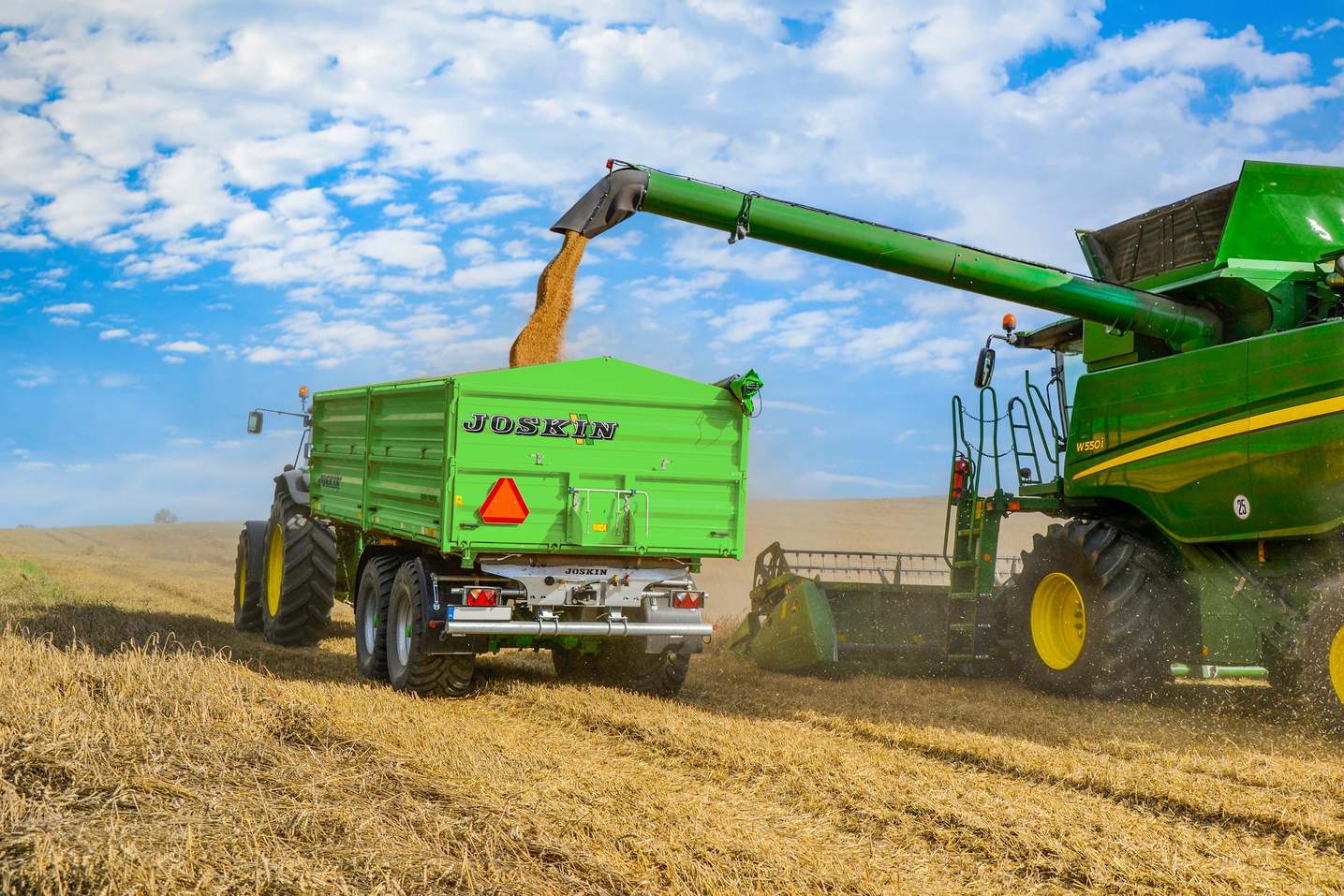 JOSKIN Delta-CAP dropside tipping trailers